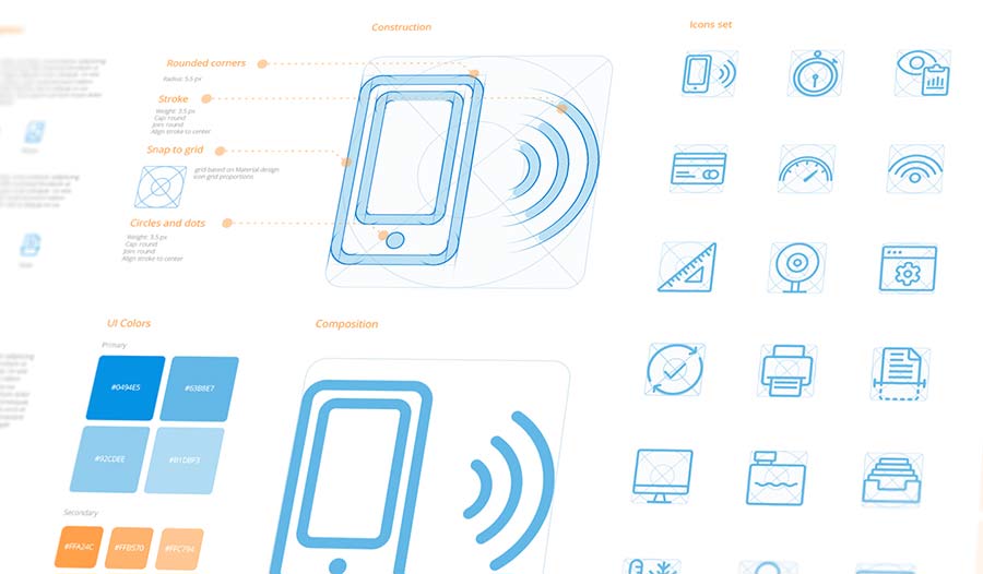 Iconography Guidelines Inspiration | Designing Fever Magazine